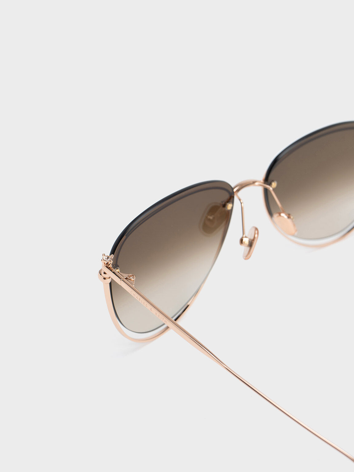 Womens Aviator Sunglasses Shop Online Charles And Keith Sg