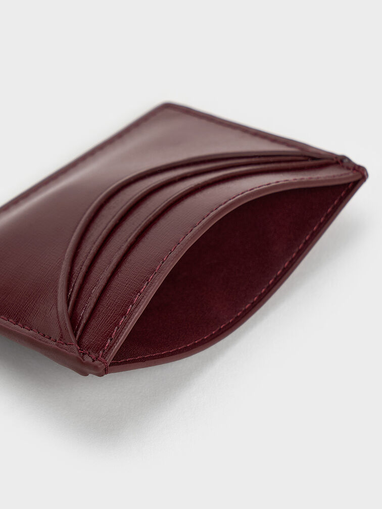 Mulberry Plum Sigrid Card Holder - CHARLES & KEITH KH