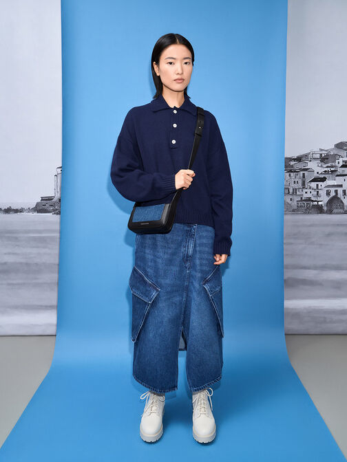 Blue Shoulder Bags for Women | Shop Online | CHARLES & KEITH US