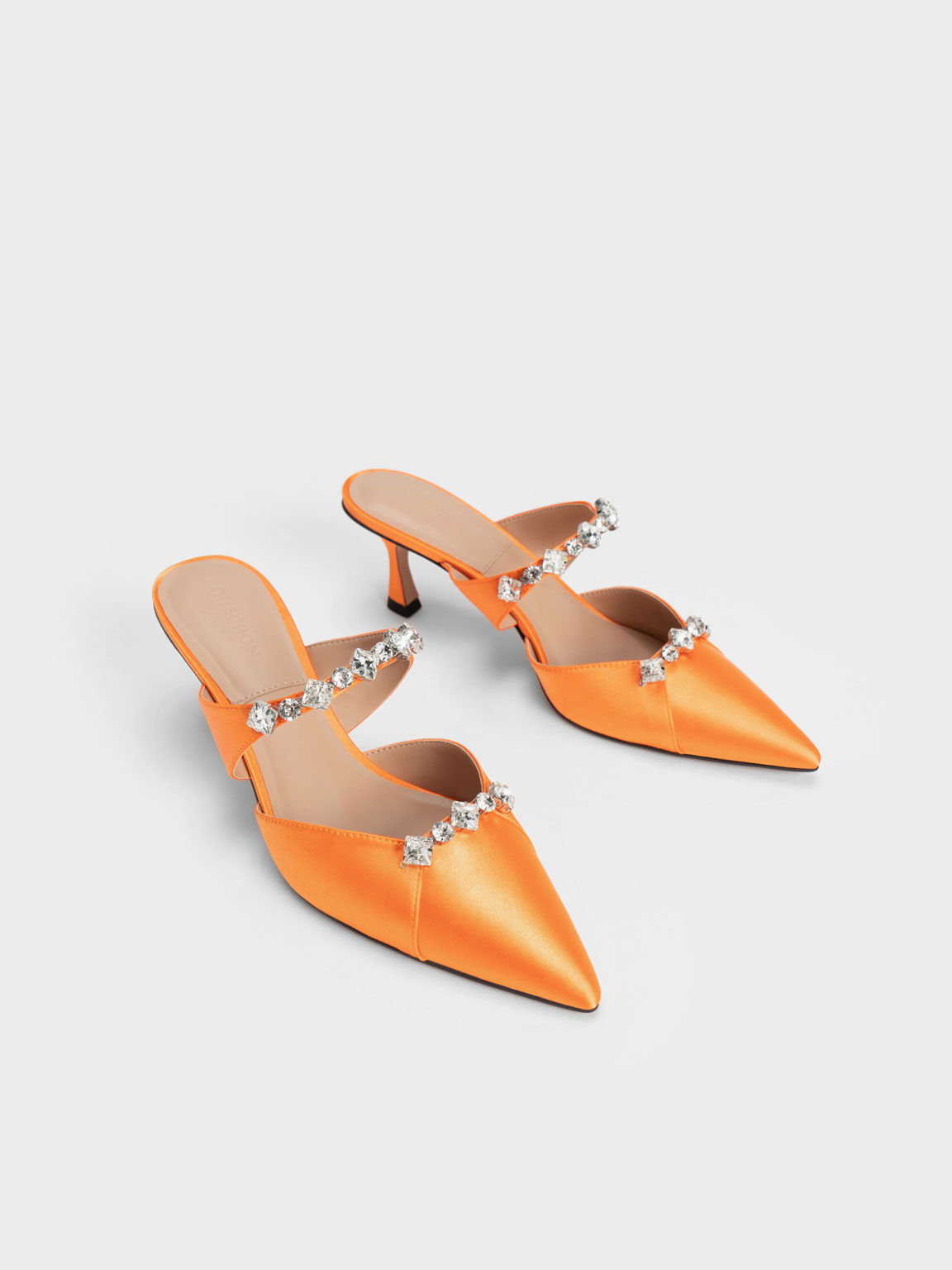 橘色 女鞋系列 高跟鞋 Charles And Keith Hk