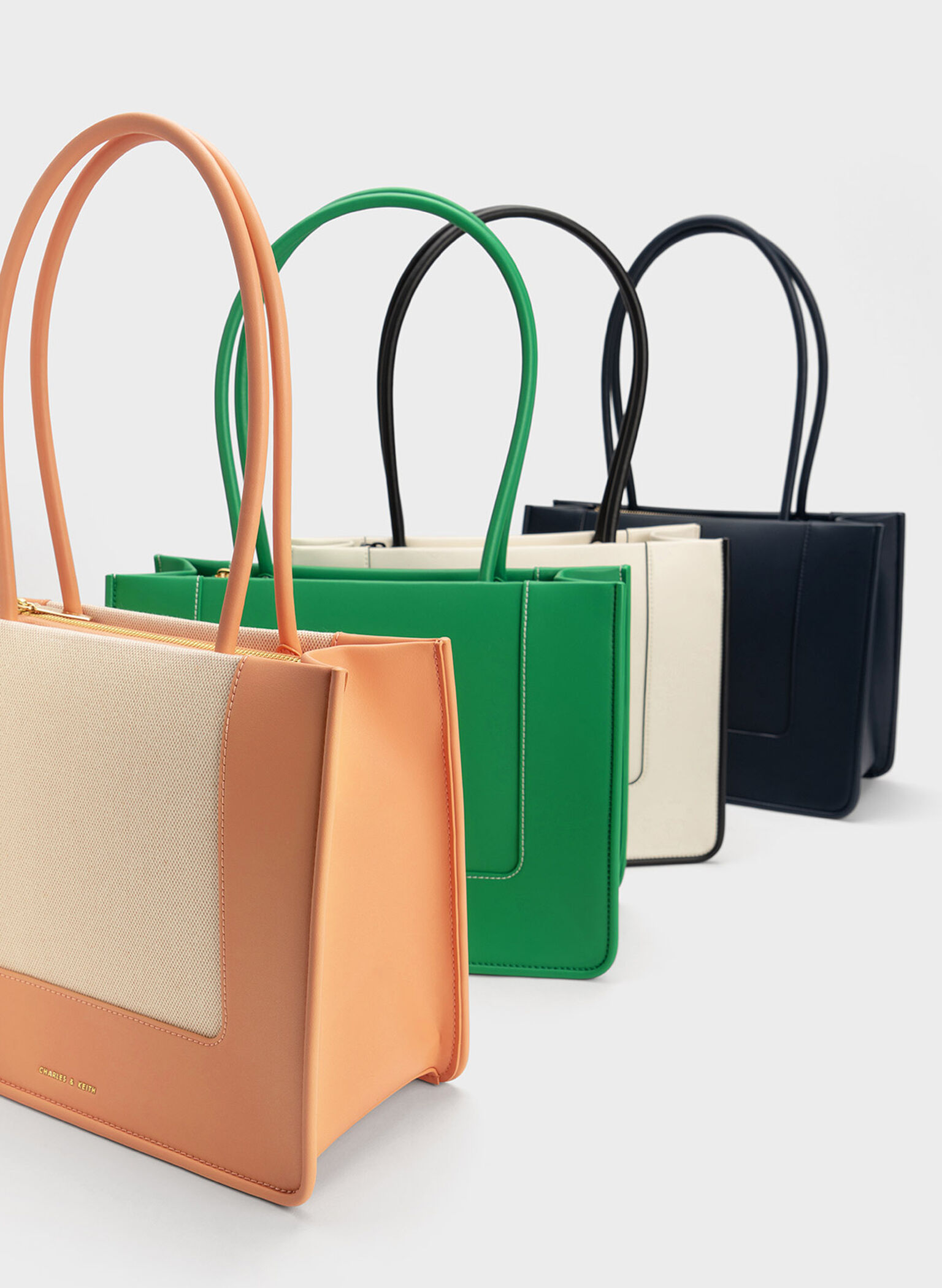 Navy Daylla Tote Bag - CHARLES & KEITH BD