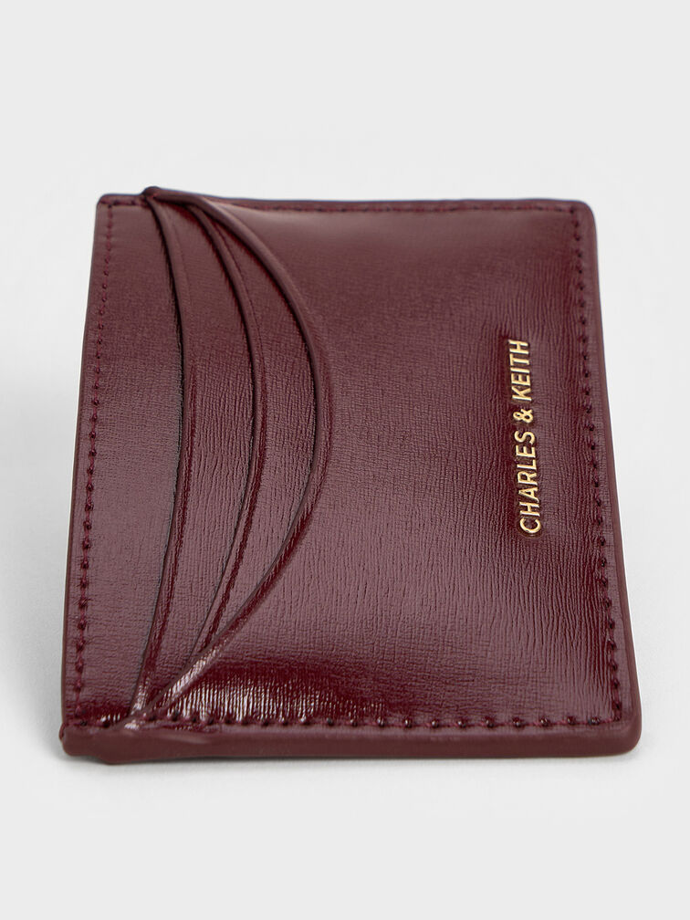 Mulberry Plum Sigrid Card Holder - CHARLES & KEITH QA