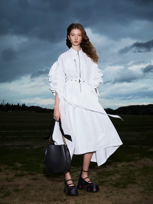 Black Trapeze Heel Slingback Pumps - CHARLES & KEITH TW