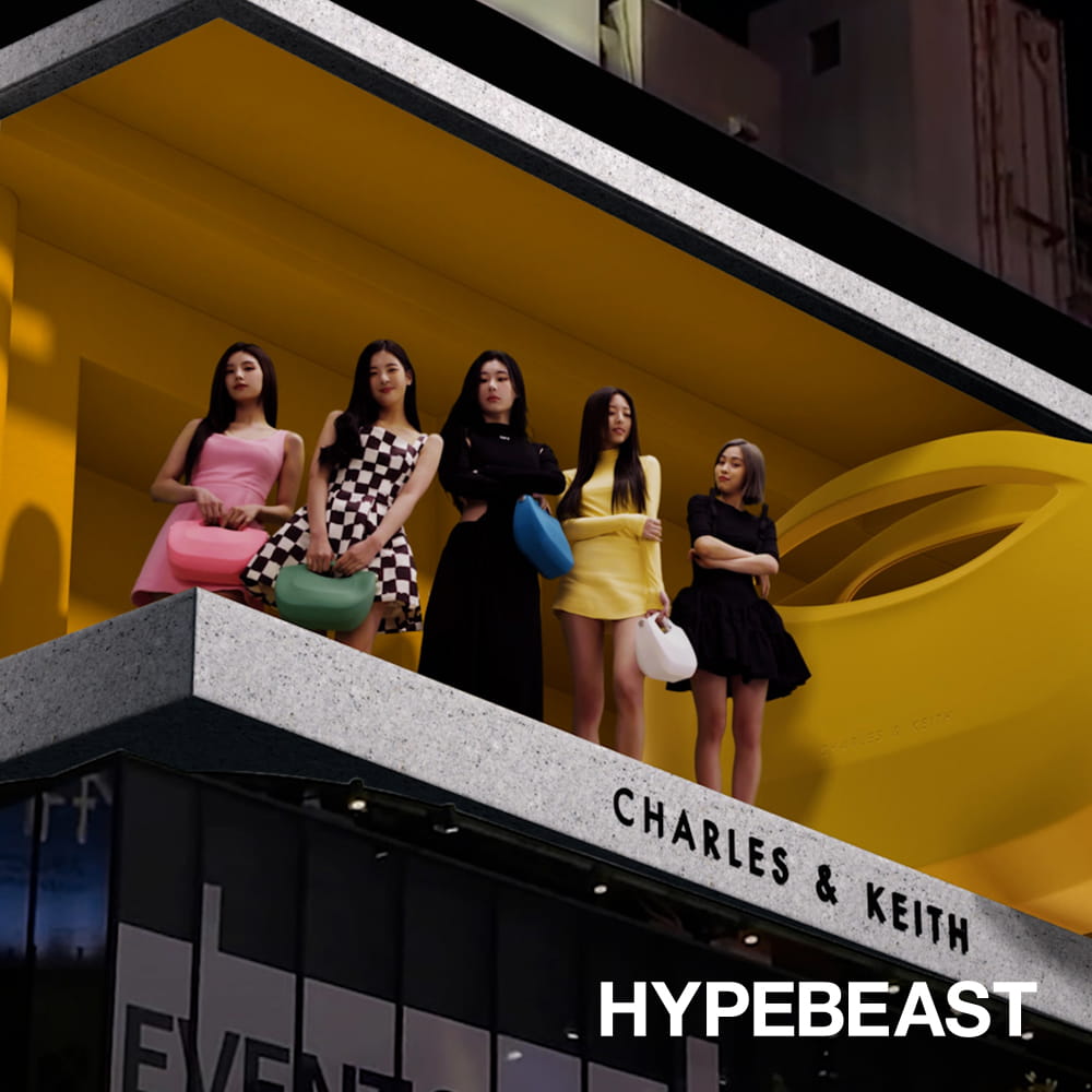 ITZY X CHARLES & KEITH On Shinjuku’s 3D Billboard in Hypebeast - CHARLES & KEITH SG