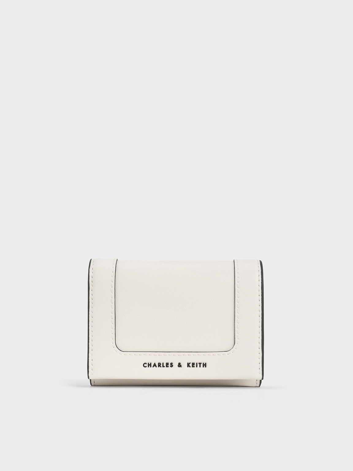 Cream Daylla Wallet - CHARLES & KEITH CL
