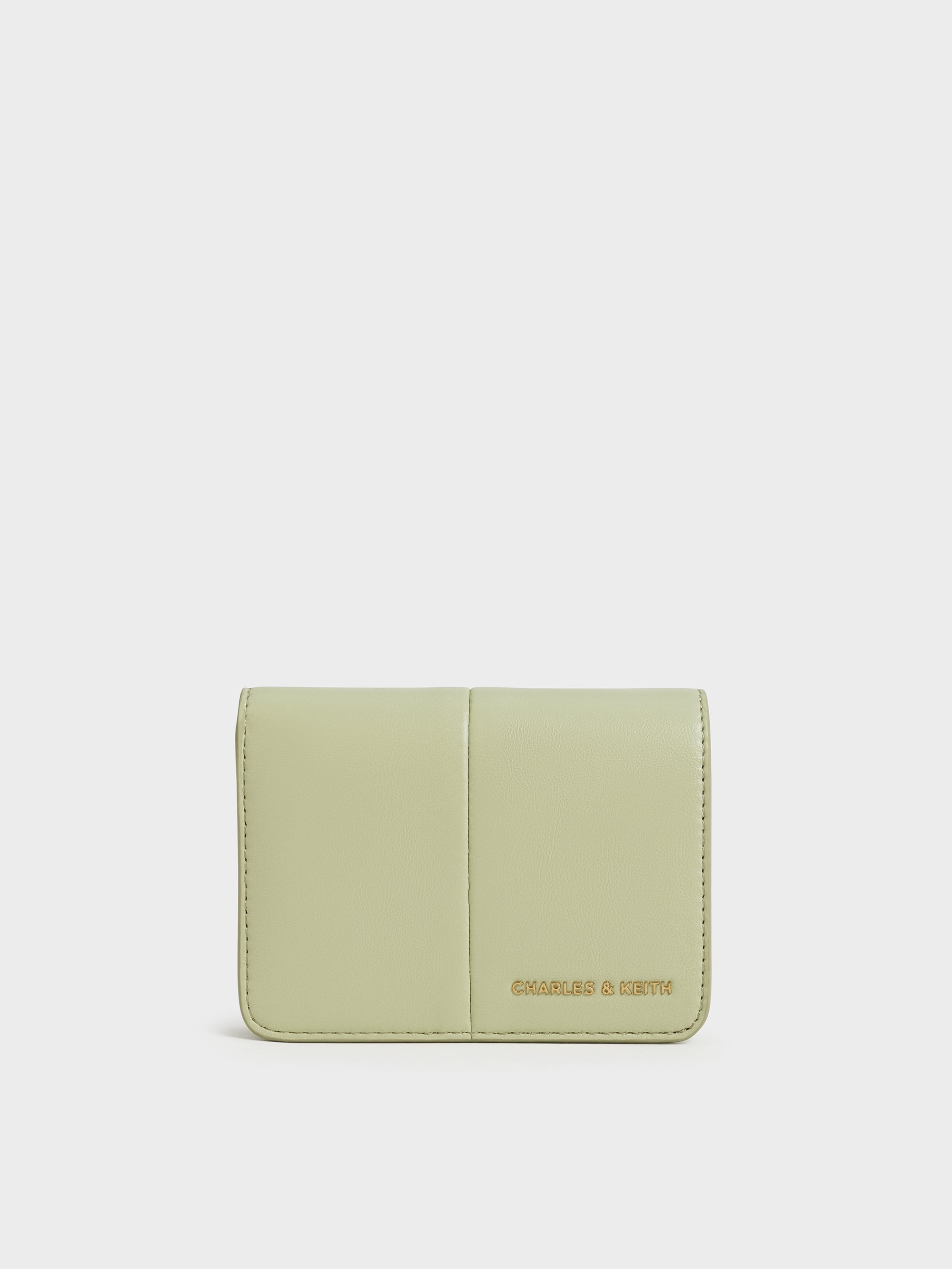 Matcha Green Simone Small Wallet - CHARLES & KEITH MY
