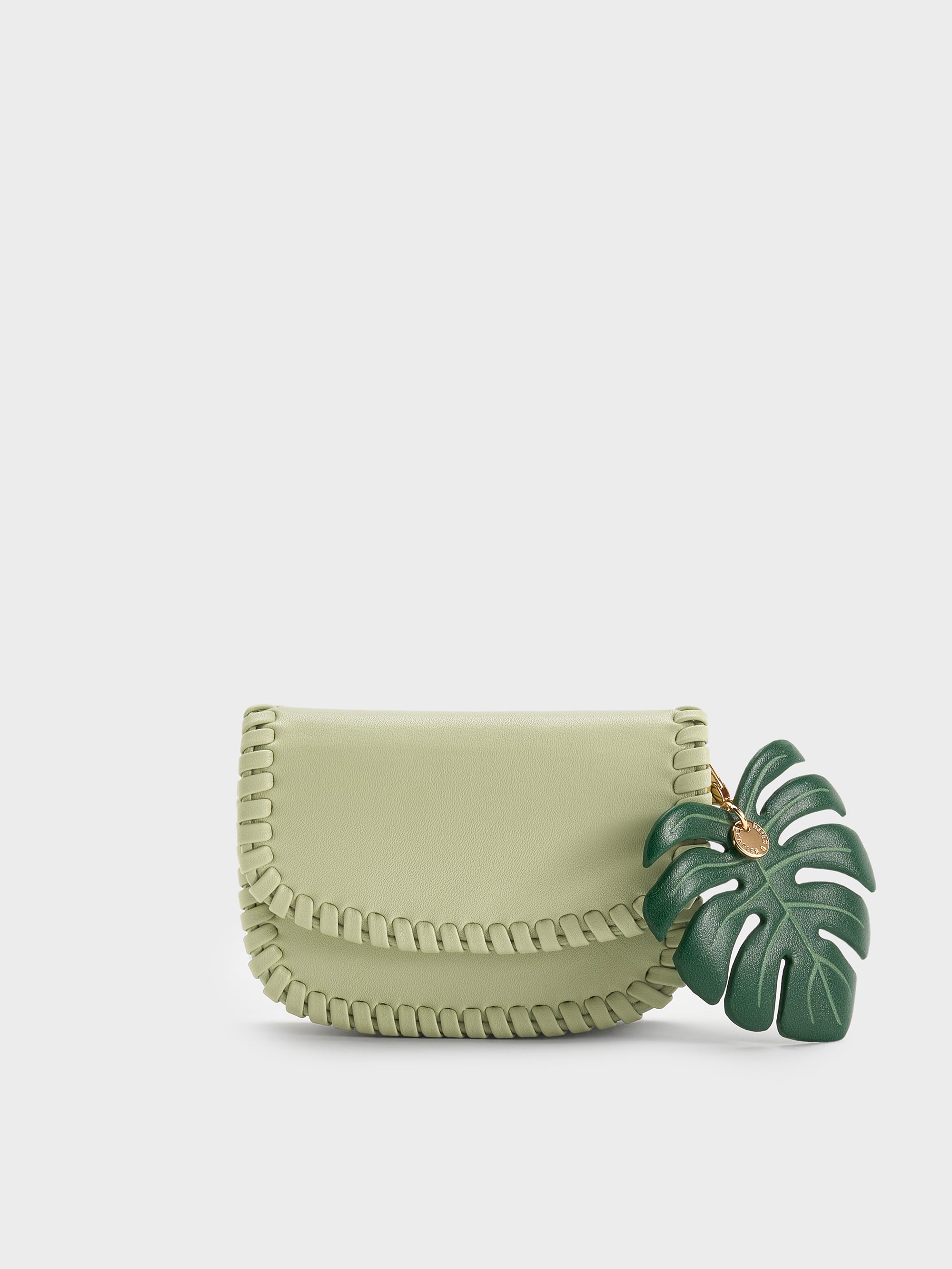 Matcha Green Blume Braided Chain-Handle Wallet - Matcha Green - Sale ...