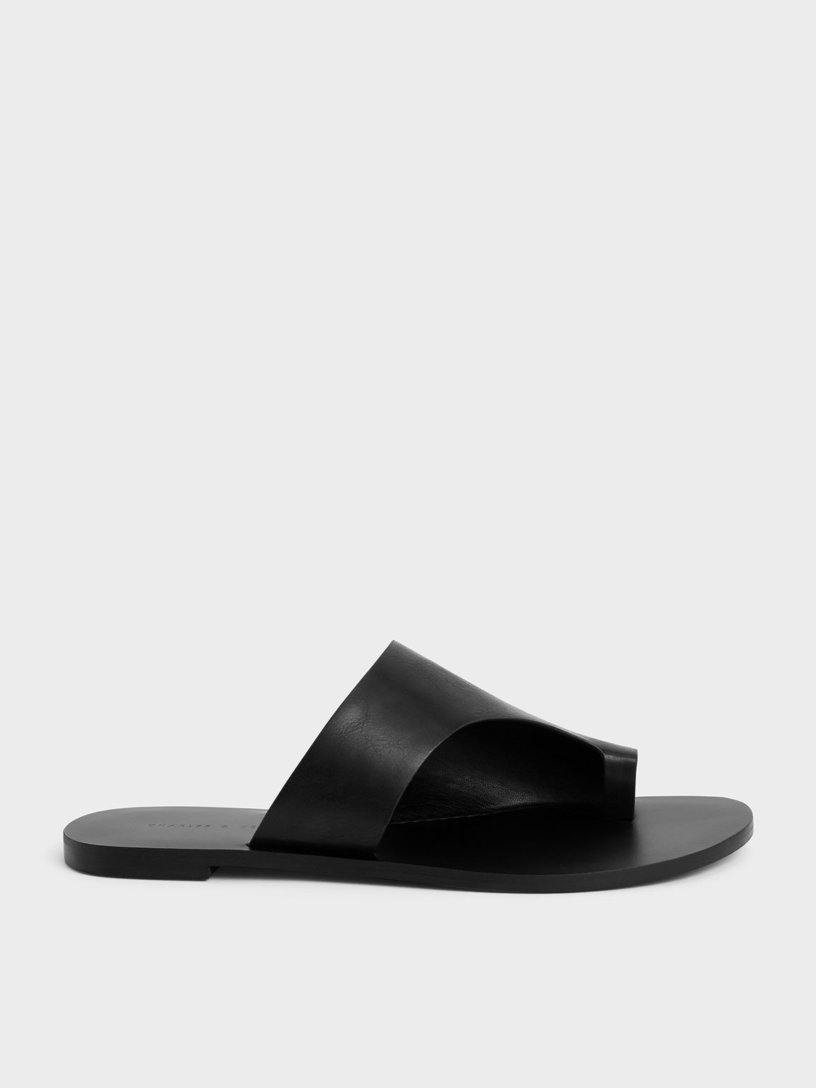 Black Cut-Out Flats - CHARLES & KEITH International