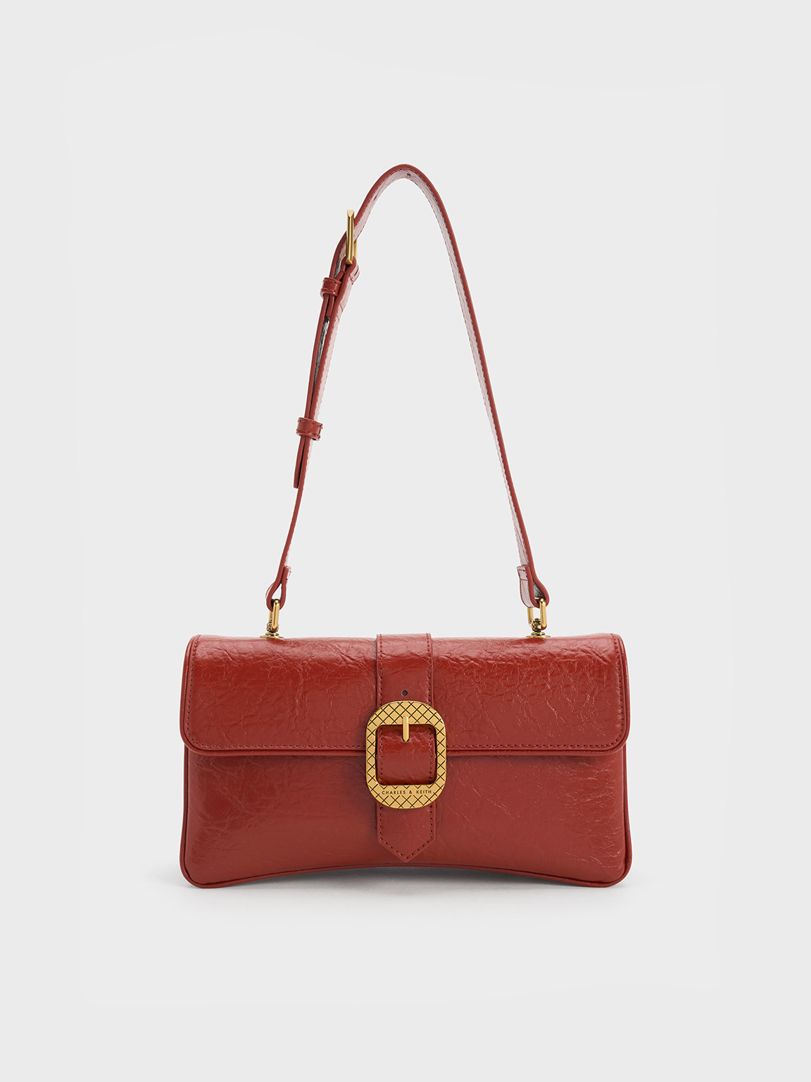 Brick Eilith Buckled Bag - CHARLES & KEITH MX