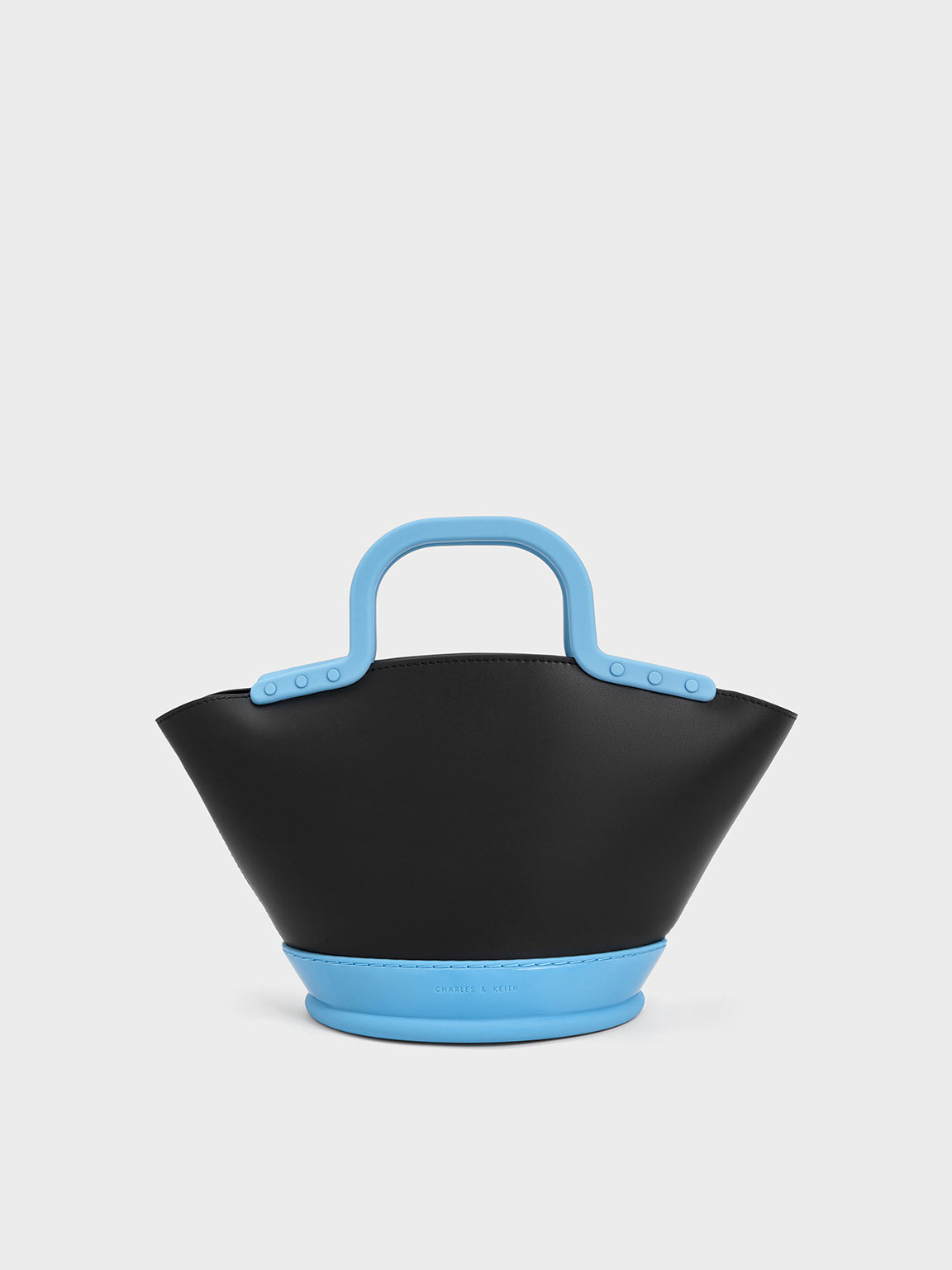 Blue Fan Double Handle Tote Bag - CHARLES & KEITH PA