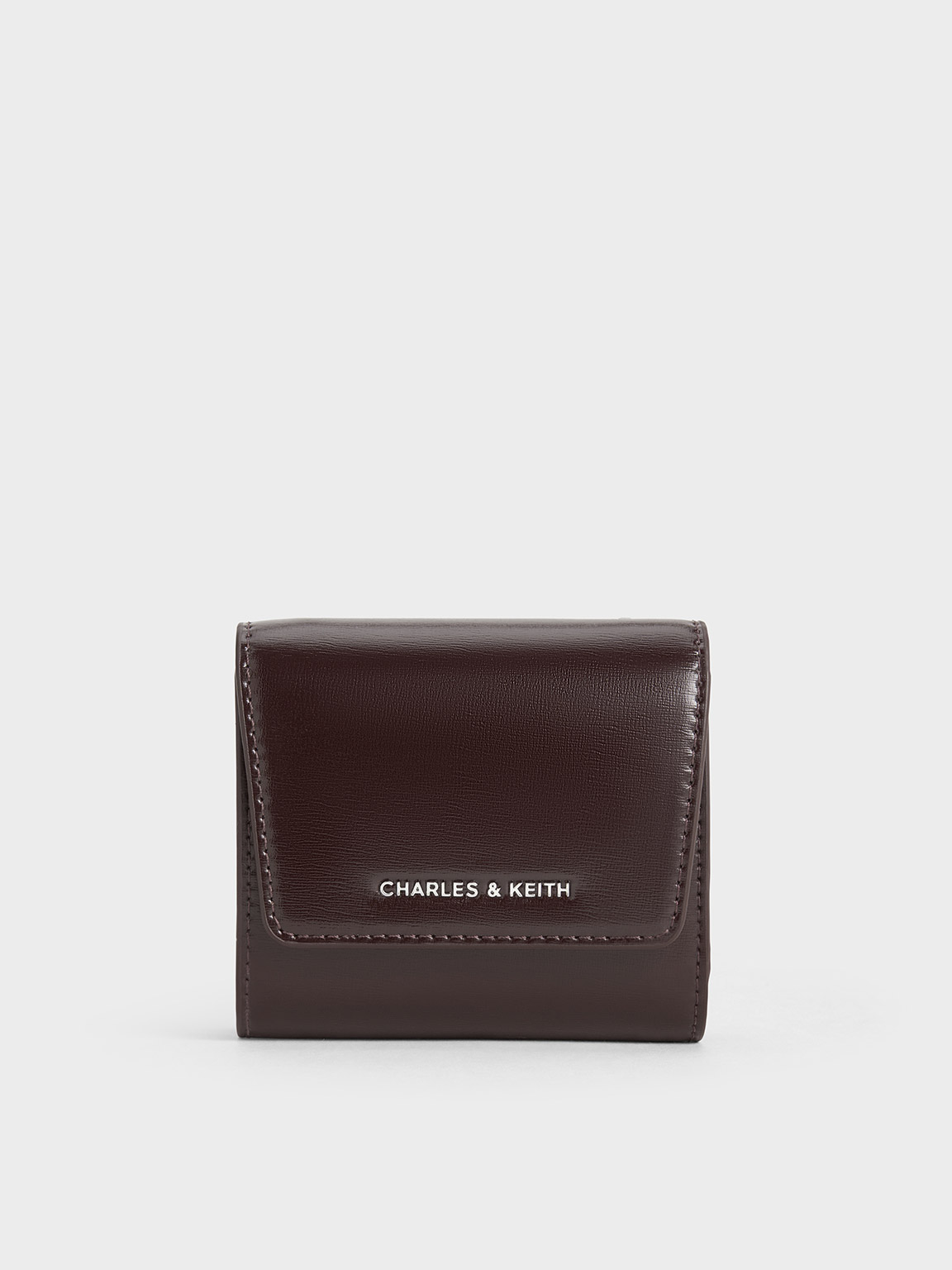 Plum Irie Small Wallet - CHARLES & KEITH AE